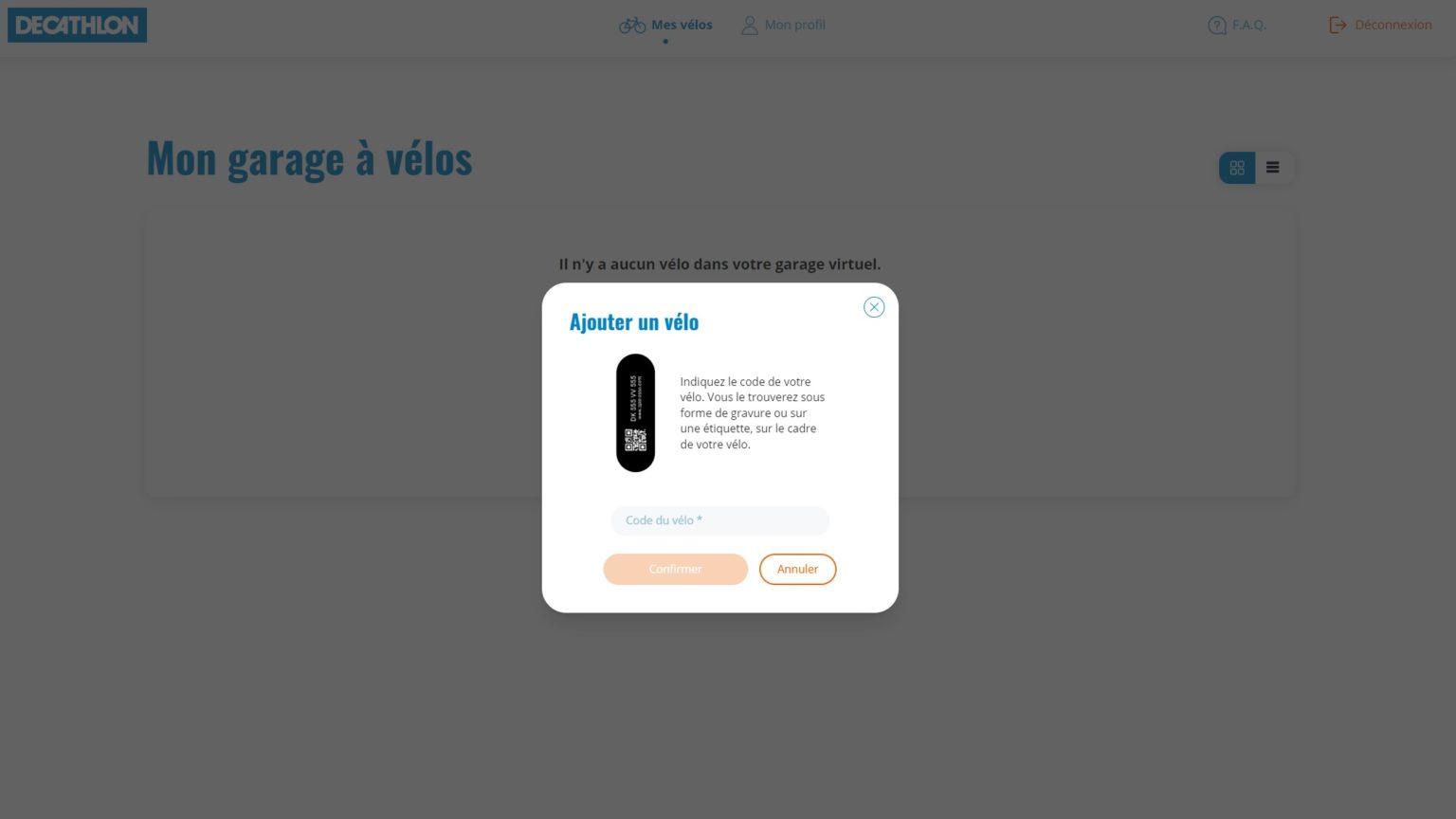 Decathlon améliore sa plateforme d'identification obligatoire des vélos