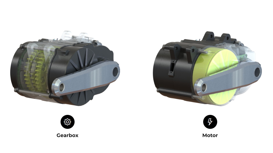 Intra Drive, le moteur pour vélos électriques qui intègre 8 vitesses