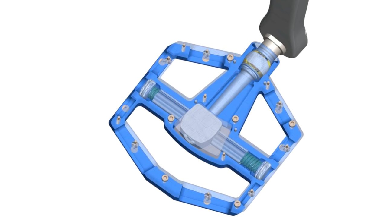 Une pédale innovante qui s'adapte à la morphologie du cycliste