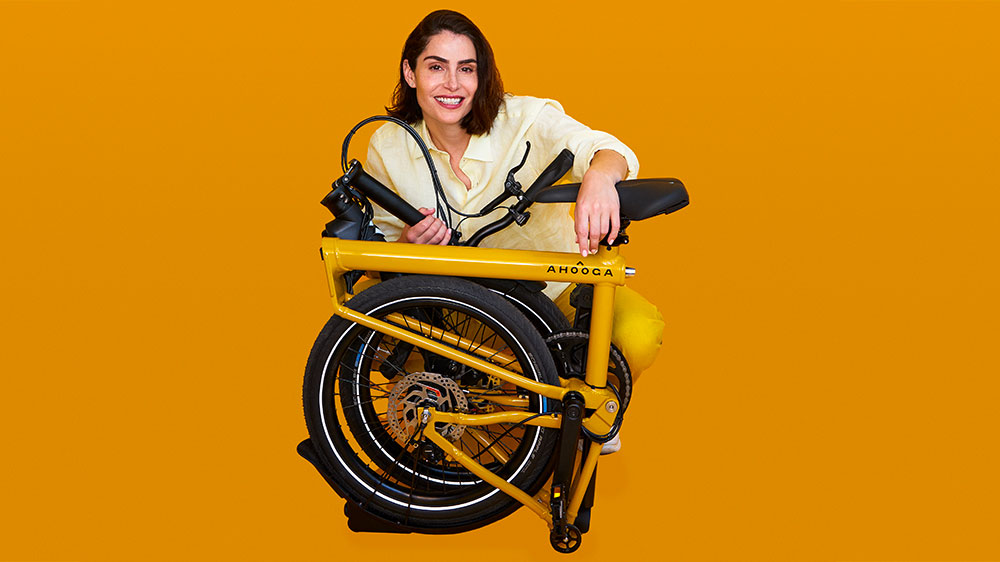 Le vélo pliant électrique Ahooga Max enfin disponible