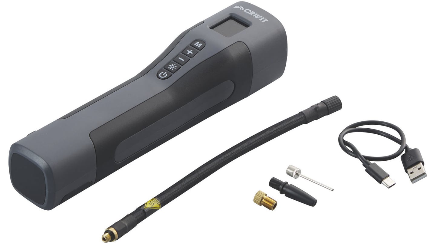 Lidl : une pompe électrique portable Crivit