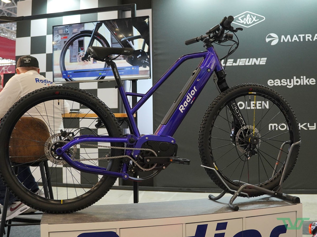 Radior Simurgh : un vélo biporteur électrique en acier made in France