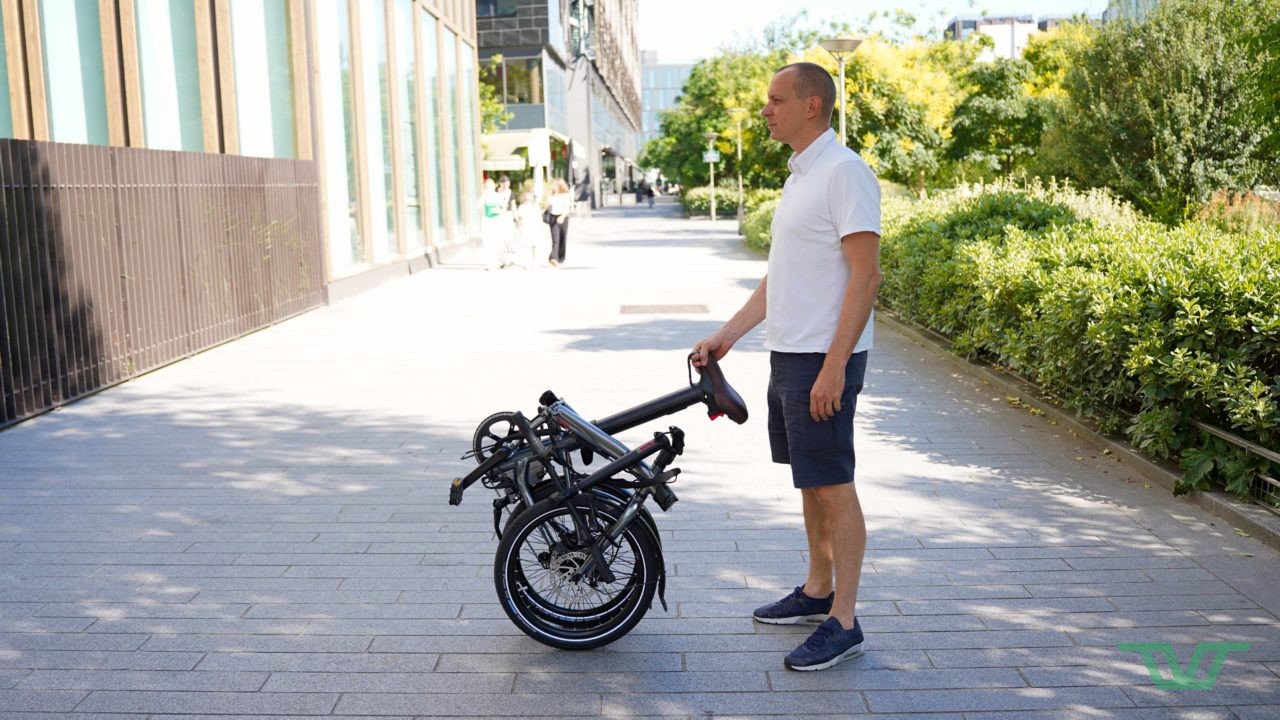 Test – Decathlon Btwin E Fold 900 : le vélo électrique pliant pratique ...
