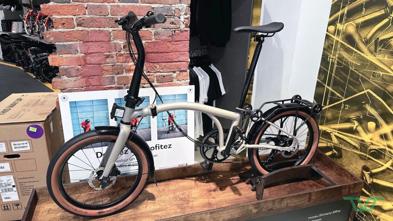 Brompton G Line : le roi des vélos pliants se la joue tout-chemin