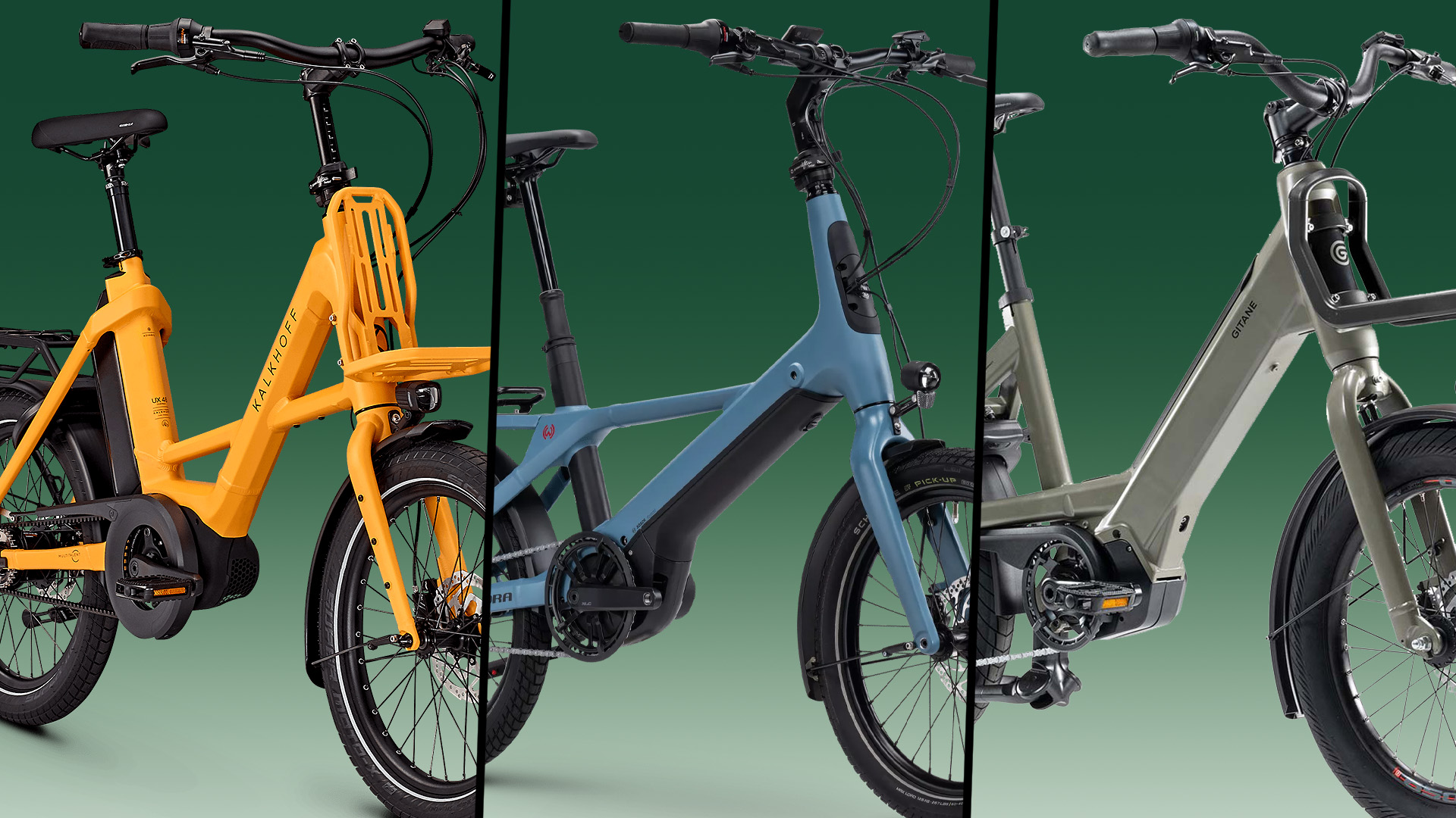 Les meilleurs vélos électriques compacts