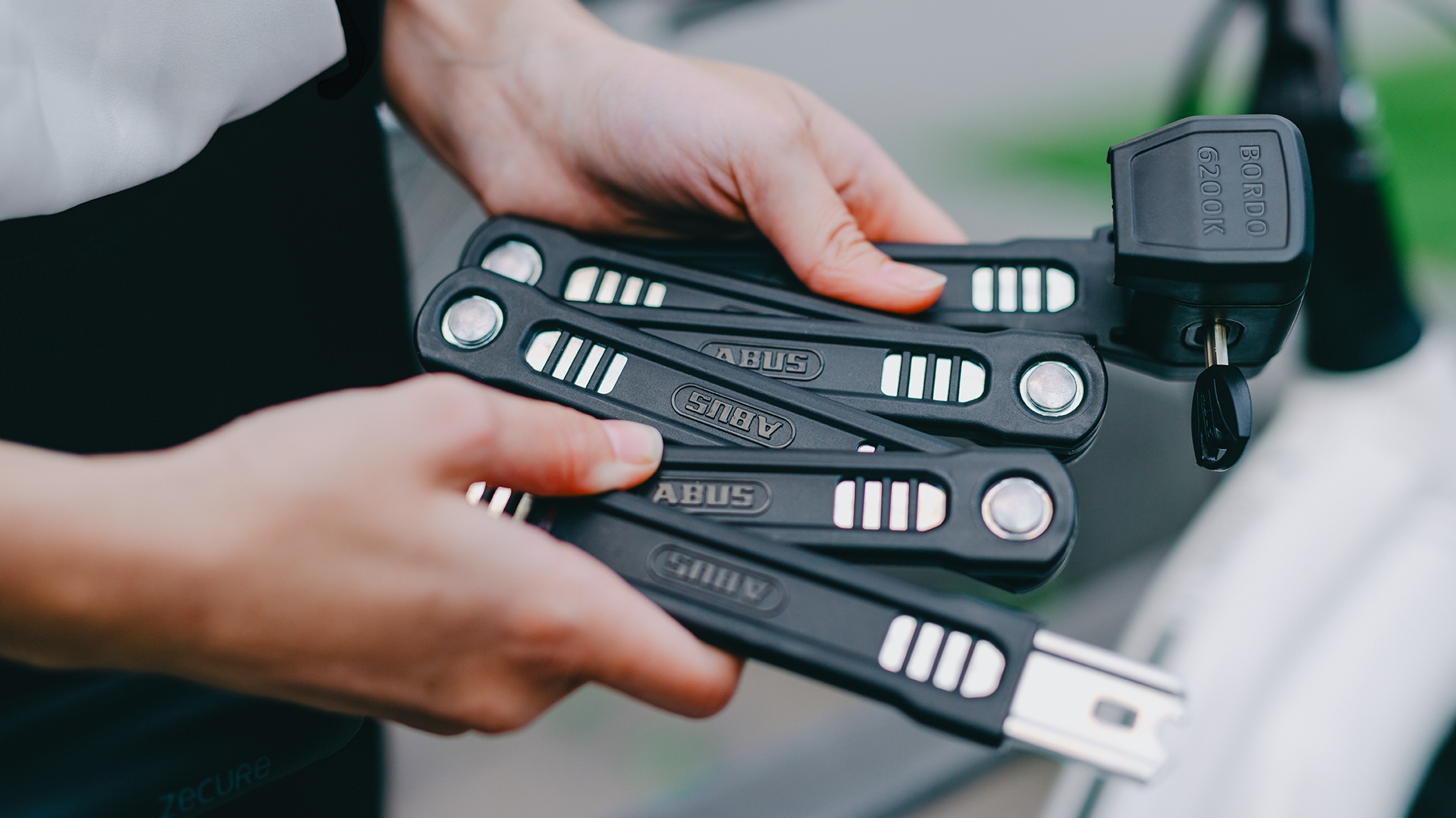 Bordo 6200K : Abus rend l'antivol pliant encore plus flexible