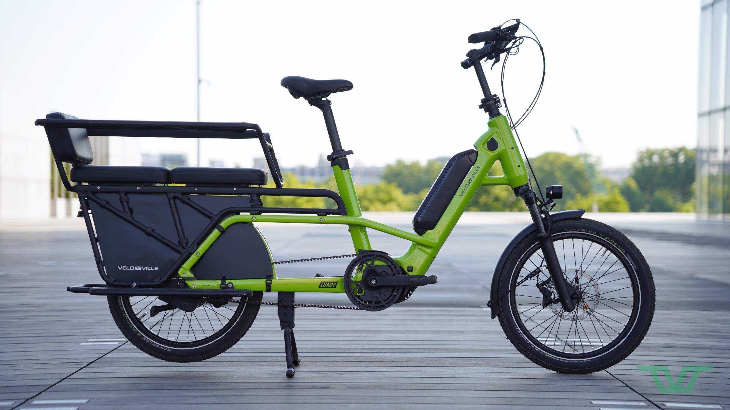 Test – Velo de Ville Loady : le vélo cargo longtail confortable ...