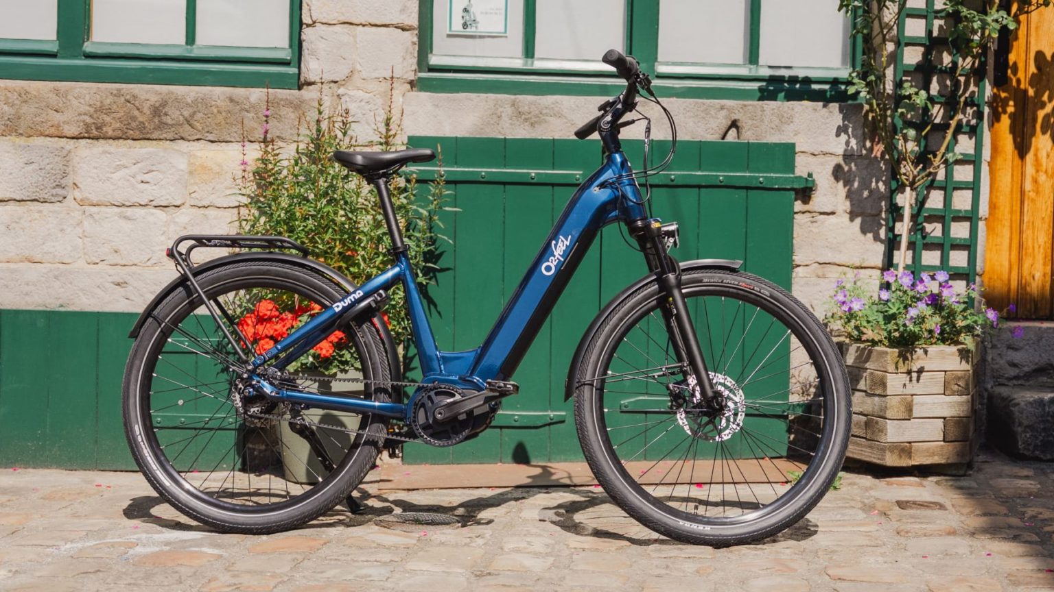 O2feel Duma : un VTC électrique avec moteur pédalier, grosse batterie et courroie pour moins de ...
